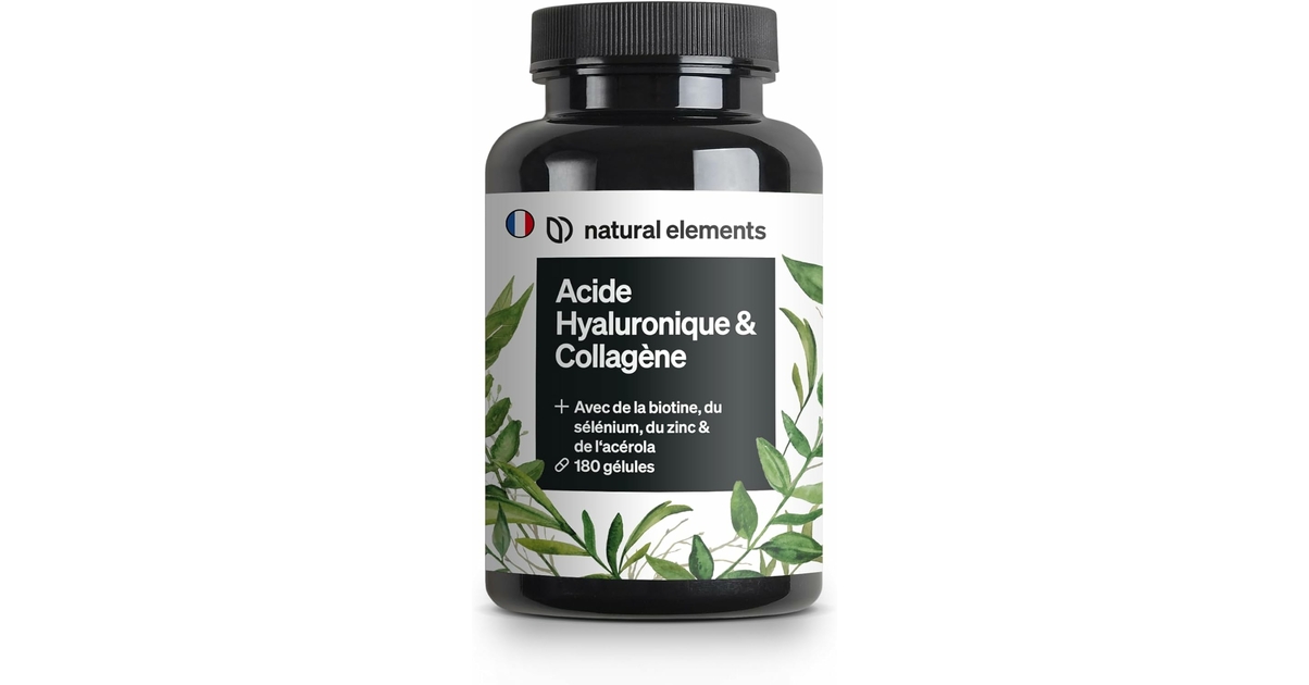 Collagène et Acide Hyaluronique - Soutien Complet pour Peau